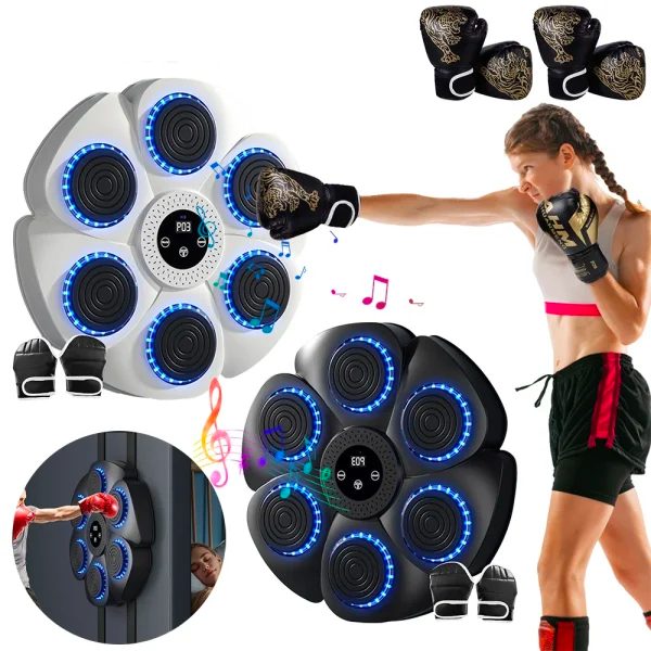 Punching Ball Mural Électronique Musical | Machine De Boxe Interactif ...